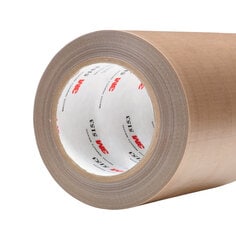 3M™ General Purpose PTFE Glass Cloth Tape 5153, Light Brown, 19 1/2 in ...