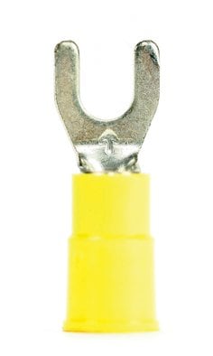 3M™ Fork Terminal, Vinyl Insulated Butted Seam 12-10 AWG, 94783, 33-8-P ...