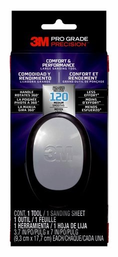 3M™ Pro Grade Precision™ Comfort & Performance Large Sanding Tool, 463 ...