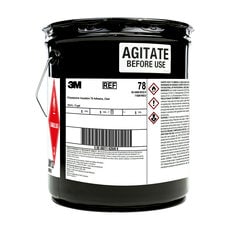 3M™ Polystyrene Insulation Adhesive 78, Clear, 5 Gallon (Pail), 1 Can ...