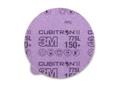 3M™ Cubitron™ II Stikit™ Film Disc 775L, 150+ 3MIL, 6 in x NH, Linered ...