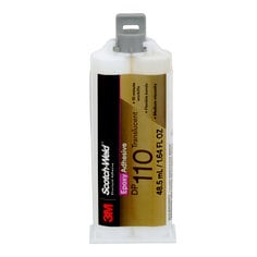 3M™ Scotch-Weld™ Epoxy Adhesive DP110, Translucent, 48.5mL Duo-Pak, 12/case (Case of 12) > Two ...