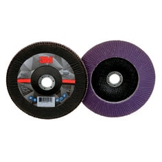 3M™ Flap Disc 769F, 05914, T29, 7 in x 7/8 in, 80+ YF-weight, 5 per ...