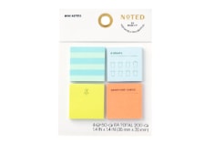 Post-it® Mini Notes NTD9-MINI-1, 1.4 in x 1.4 in (35 mm x 35 mm) (Case ...